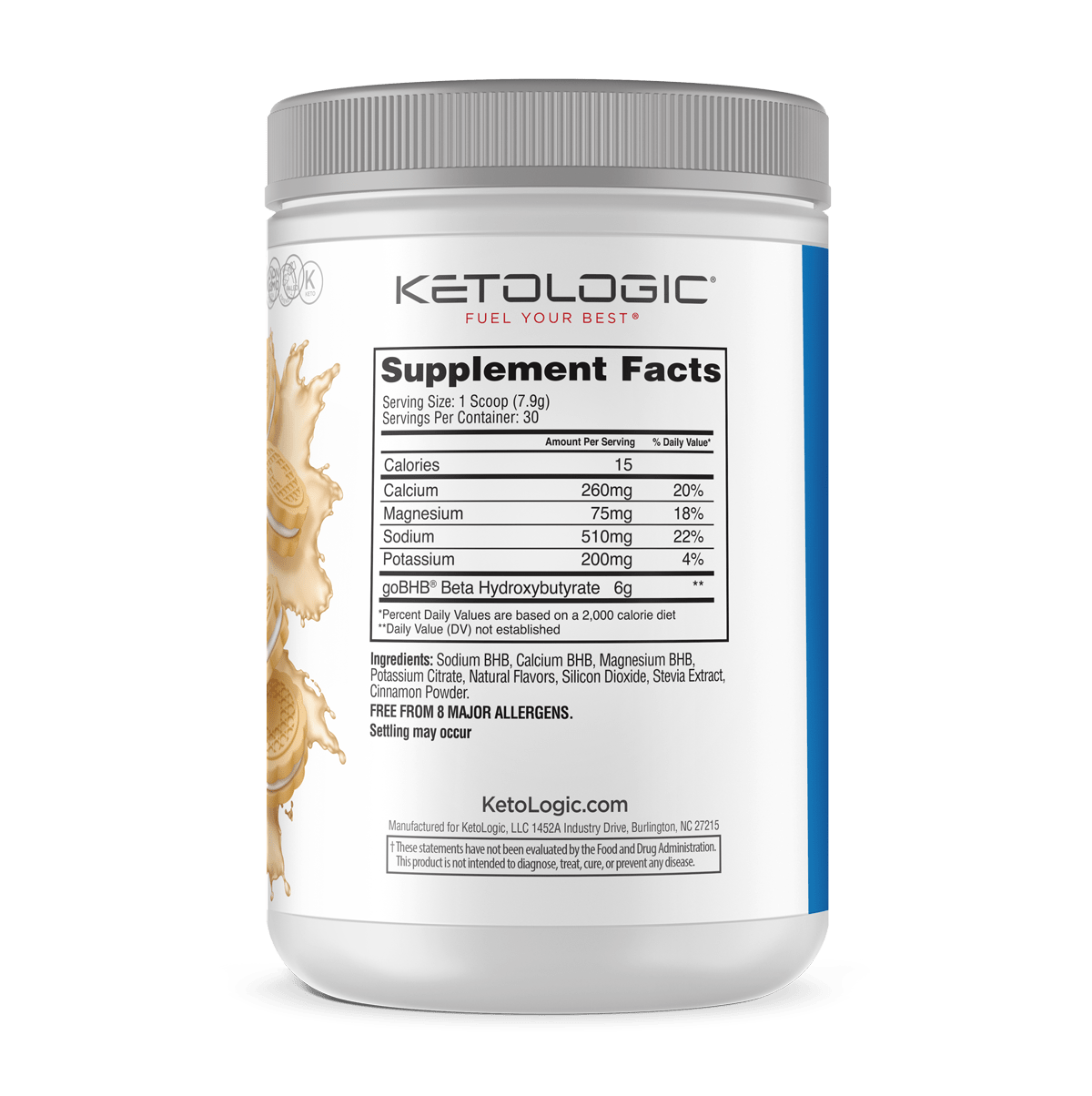 BHB Exogenous Ketones (30 servings) – KetoLogic